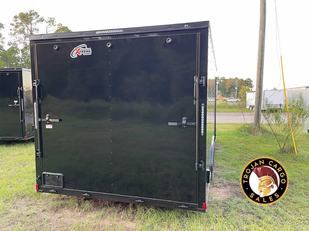 8.5 X 20 Xtreme Cargo Trailer Blackout - Trojan Cargo Sales