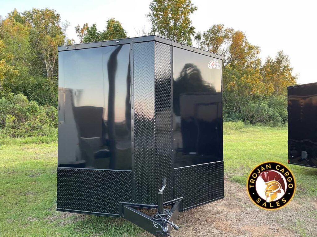 8.5 X 20 Xtreme Cargo Trailer Blackout - Trojan Cargo Sales