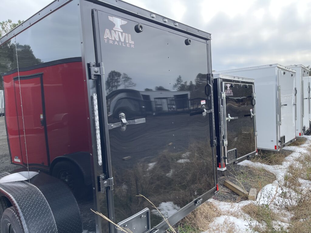 6×12 Tandem Axle Anvil Cargo Trailer | Blacked Out Edition