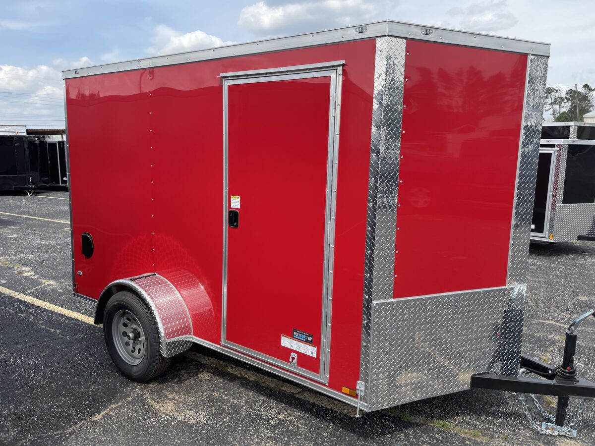 6×12 Tandem Axle Anvil Cargo Trailer | Blacked Out Edition